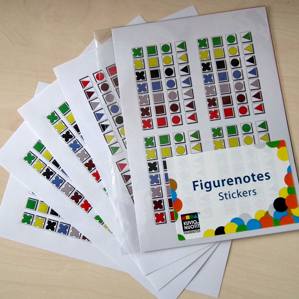 Figurenotes Stickers Value Pack - Figurenotes